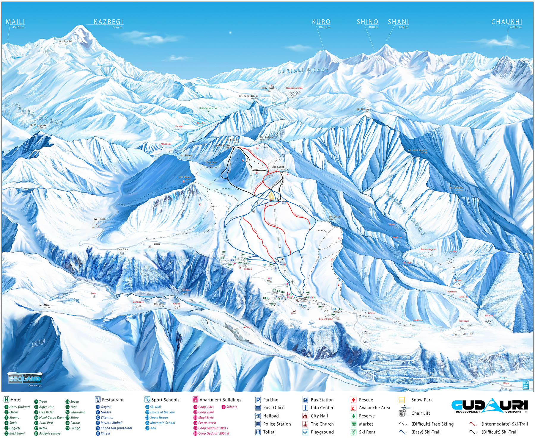 Maps - Georgia Travel Guide